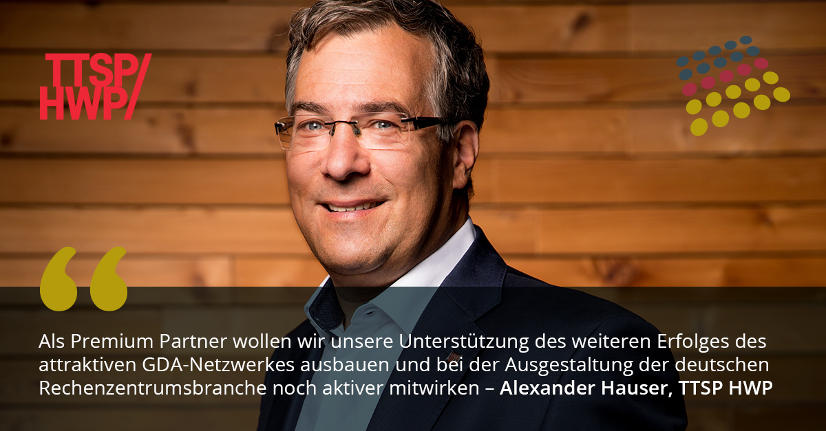 TTSP HWP wird Premium Partner der GDA | German Datacenter Association