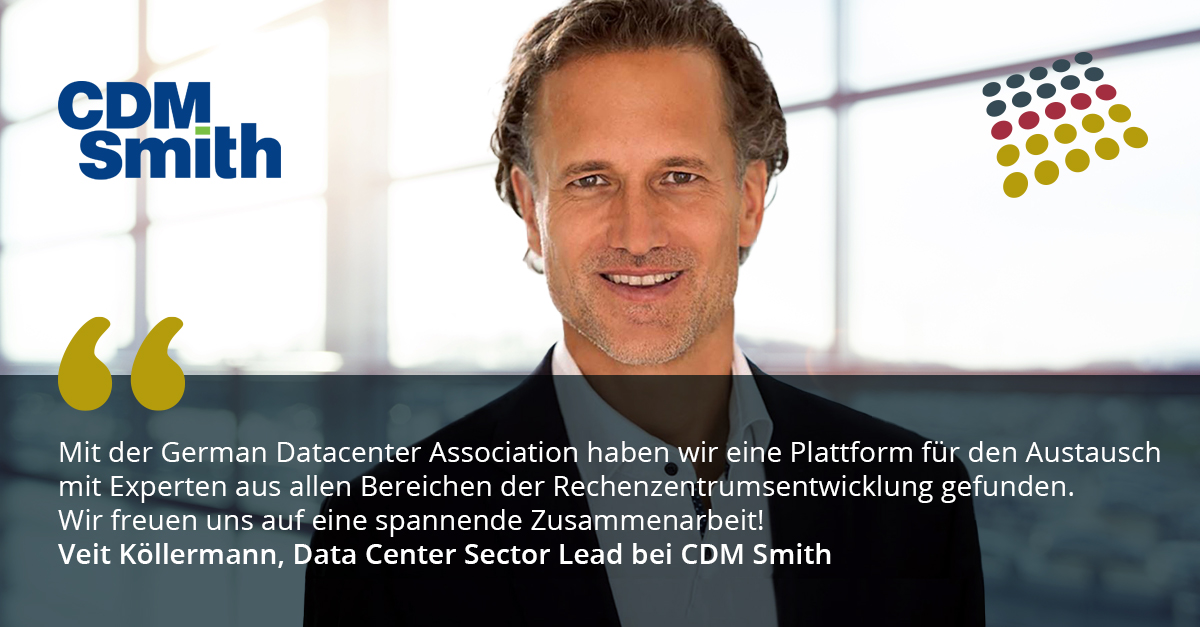 GDA begrüßt CDM Smith als Partner | German Datacenter Association