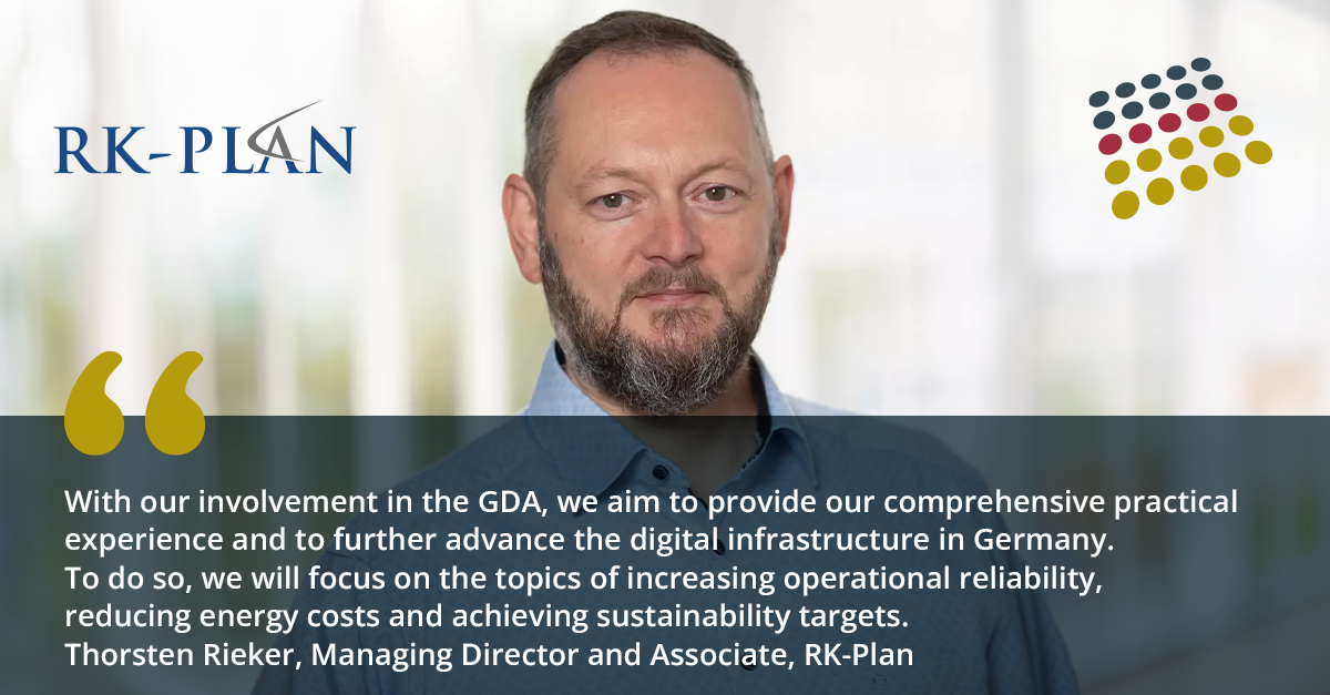 RK-Plan joins GDA | German Datacenter Association