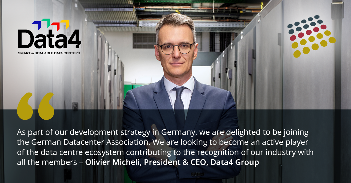 Data4 Group strengthens GDA network | German Datacenter Association