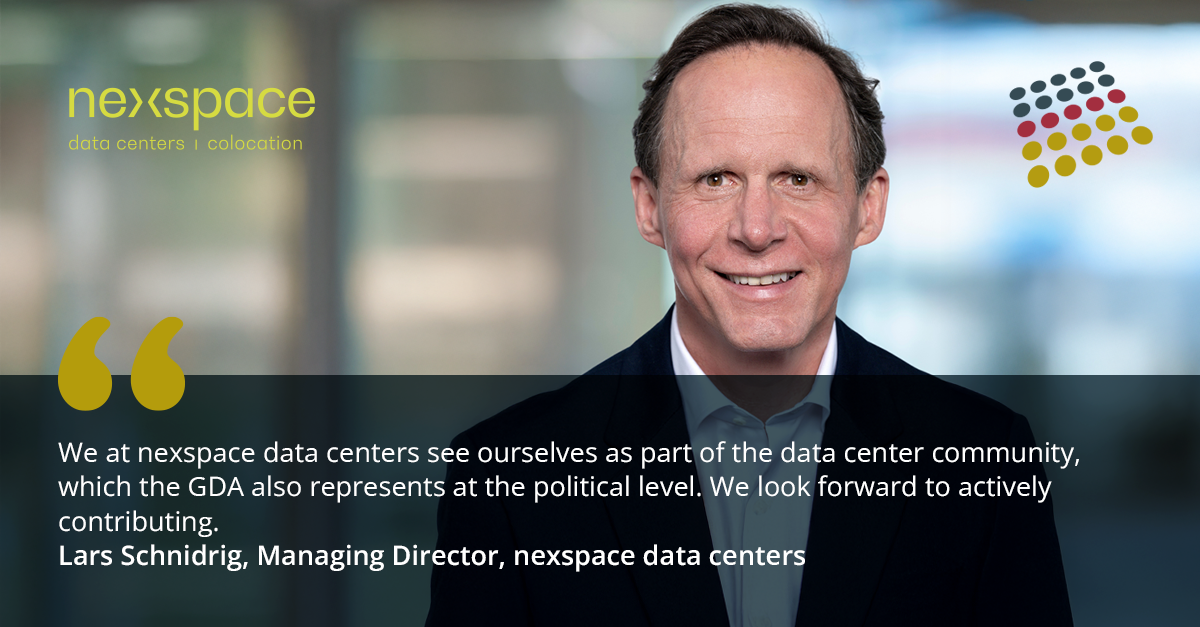 nexspace data centers joins the GDA | German Datacenter Association